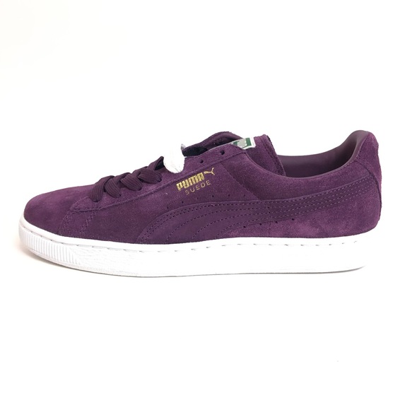 Puma | Shoes | Puma Suede Classic Plus Plum Purple Shoe 35656864 | Poshmark